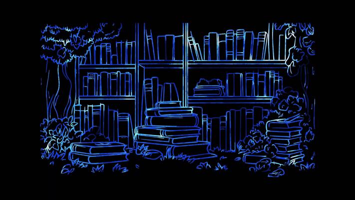 Animated Library Stock Video Footage for Free Download