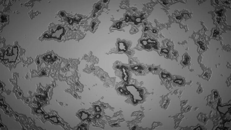 Abstract Monochrome Background With The Chemical Reaction Motion