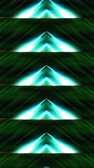 Triangular Pattern With Luminous Lines Motion Kaleidoscopic Pattern Of Triangles Shimmering