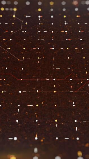 Data moving within computer circuitry, computer processing and organizing data through CPU or ...