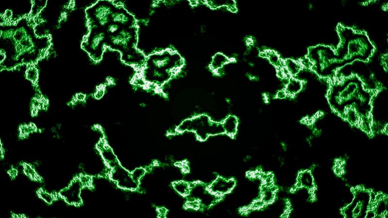 Abstract Visualization Of Chemical Reaction Motion Mixed Solutions