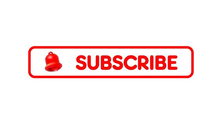 Subscribe Bell Icon With Sound Stock Video Footage for Free Download