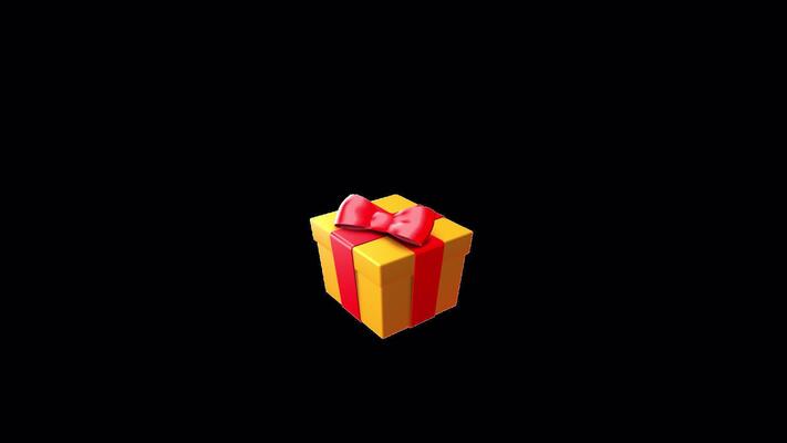 Gift Box Opening Animation Stock Video Footage for Free Download