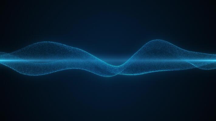 Audio Wave Animation Stock Video Footage for Free Download