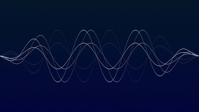 Sound Waves Animation Seamless Loop. Audio Visualizer. Audio Spectrum. 4K 51279330 Stock Video ...