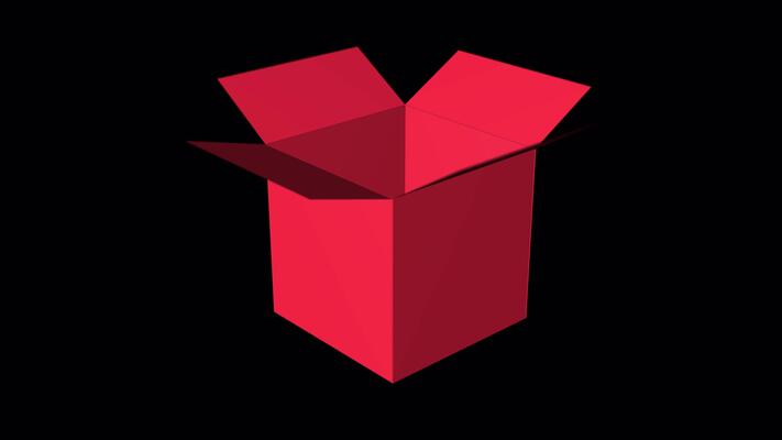 Box Opening Animation Stock Video Footage for Free Download