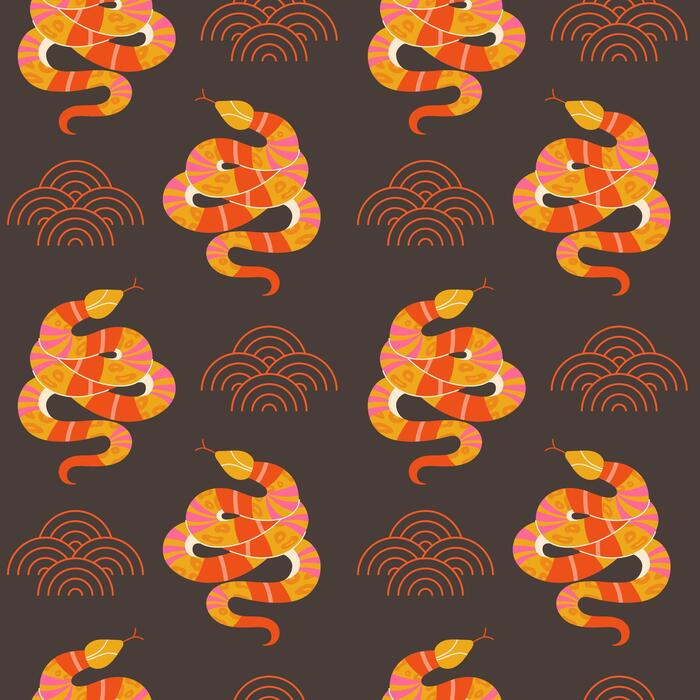 Colorful Snake Pattern Vector Art, Icons, and Graphics for Free Download