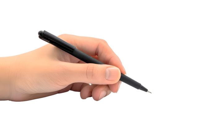 Hand With Pen Pngs For Free Download