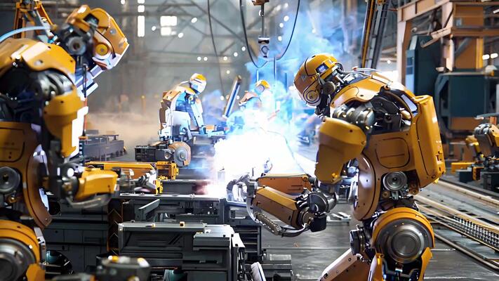 Robot Stock Video Footage for Free Download