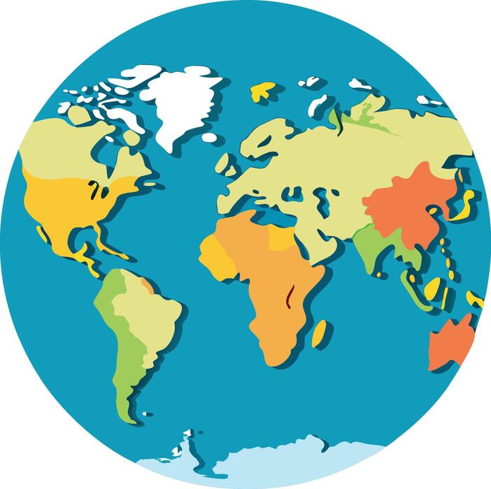 World Map Clipart Vector Art, Icons, and Graphics for Free Download