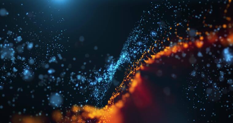 Particle Background Stock Video Footage for Free Download