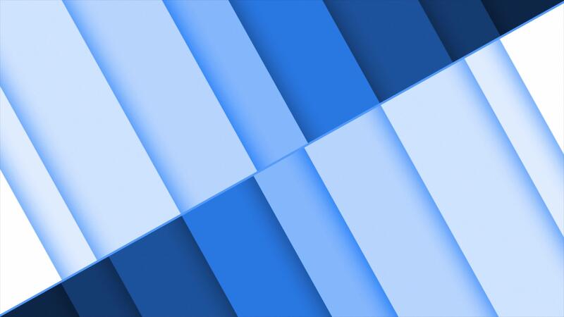 Royal Blue Color Multiple Gradient Rectangular Shape Geometrical Gradient Palette Placed