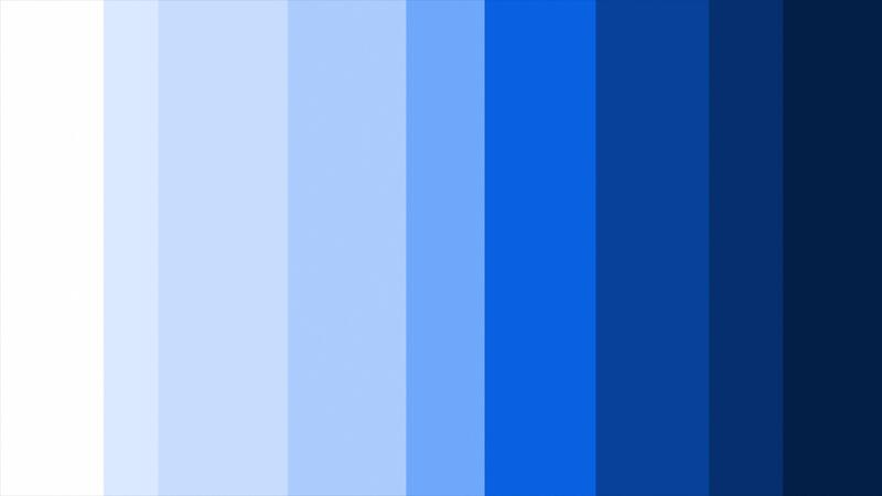 Royal Blue Color Multiple Gradient Rectangular Shape Geometrical Gradient Palette Loop Able