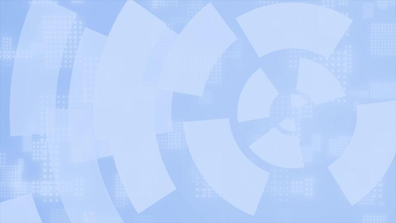 Royal Blue Color Circular Pattern Futuristic Abstract Design With Glowing Particles Modern