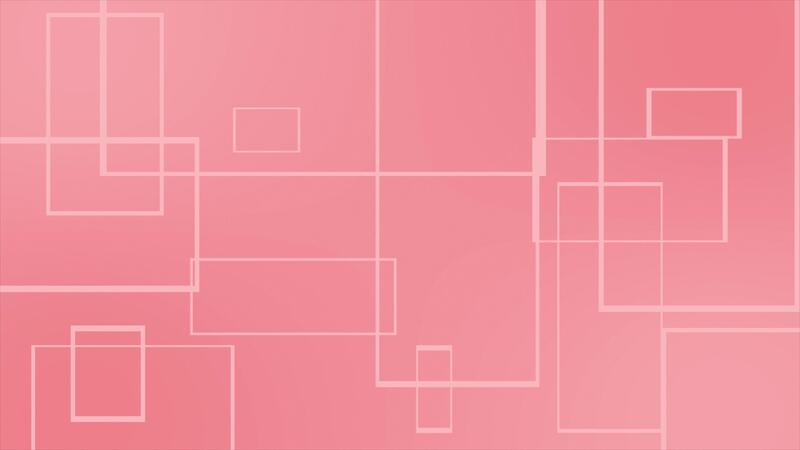 Red Color Square Shaped Outline Wiggling Movement Modern Geometrical Loop Able Background