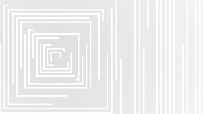 White Color Multiple Square Shapes Hi Tech Design Loop Able Geometrical