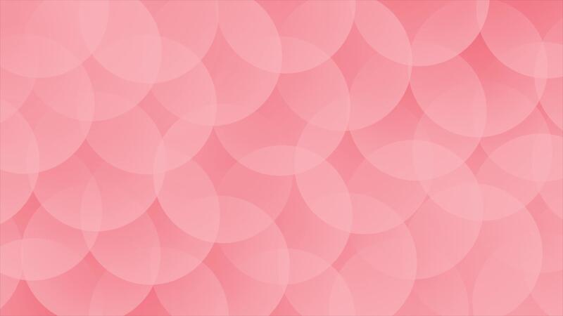 Red color multiple circular shapes wiggling movement modern design loop able geometrical ...