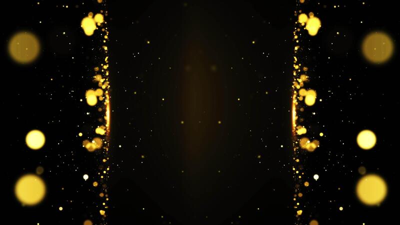 Gold particles background loop 51579664 Stock Video at Vecteezy