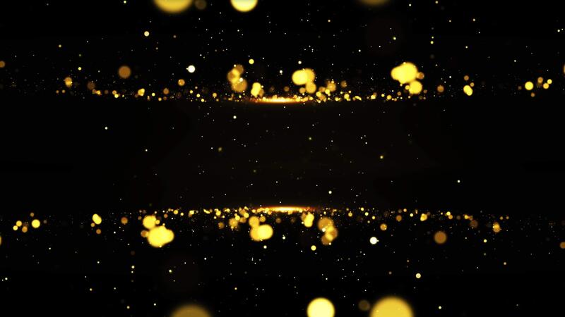 Gold particles background loop 51579666 Stock Video at Vecteezy