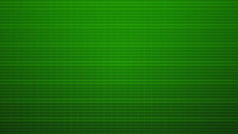 Green CRT screen flickering animation, screen footage with signal noise ...