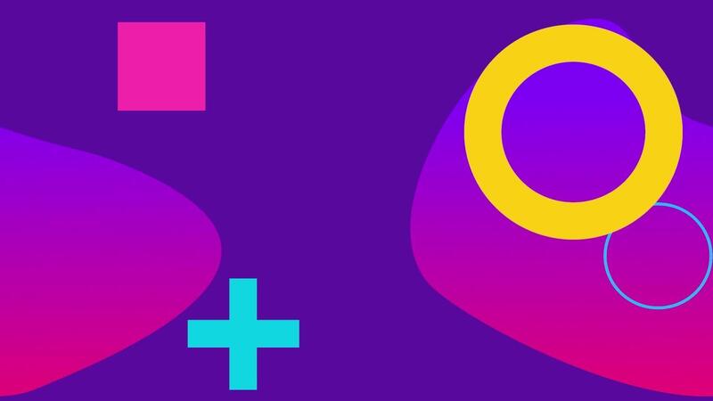 Abstract Parallax Motion Looping Background Animation 51584395 Stock