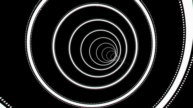 Circle Rotating Loop Animation Tunnel Rotation Loop 51585863 Stock