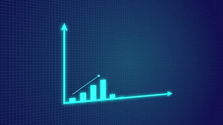 Growing Line Graph Stock Video Footage for Free Download