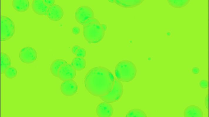 Green Screen Bubbles Stock Video Footage for Free Download