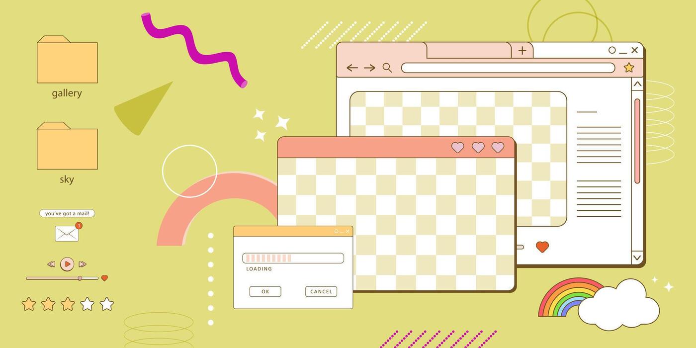 Computer Ui Vector Art Icons And Graphics For Free Download