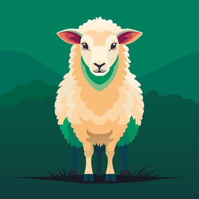 Pixel Sheep Vector Art, Icons, and Graphics for Free Download