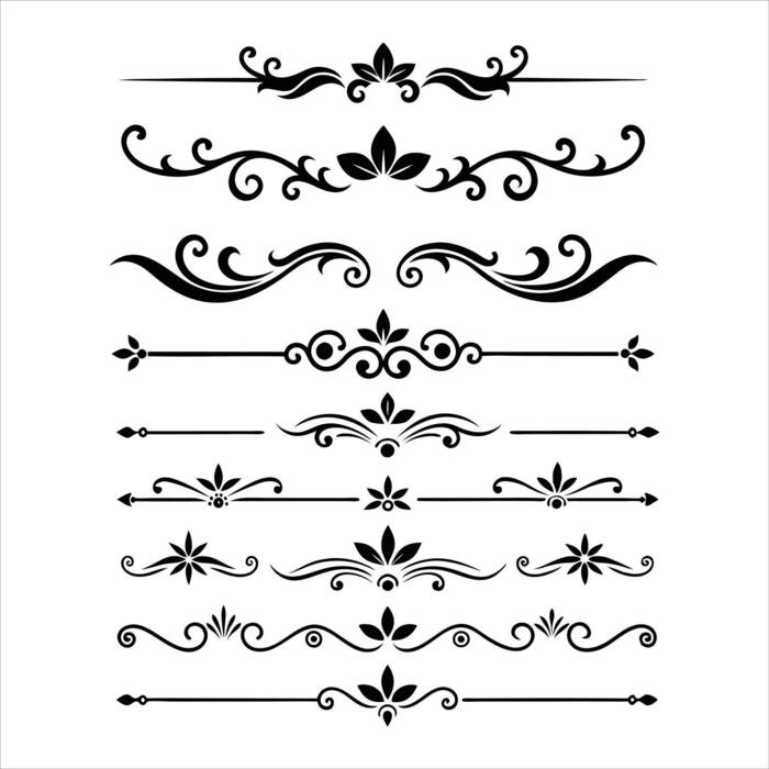 Decorative Scroll Border Vector Art, Icons, and Graphics for Free Download