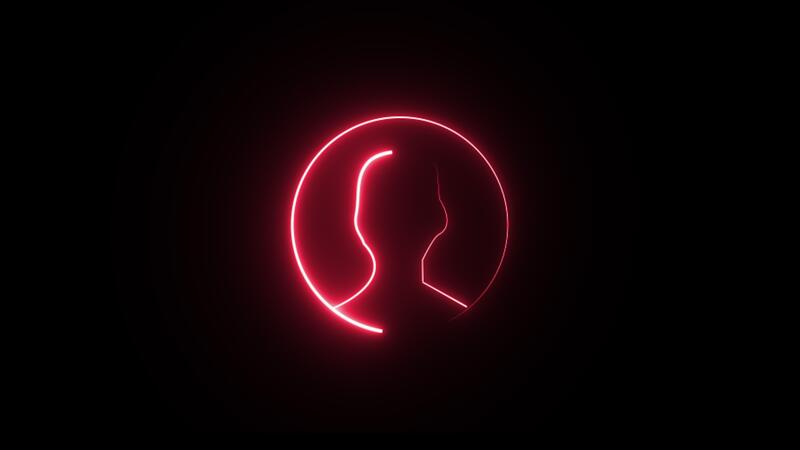 Glowing neon Login profile button icon sign animation. 51807890 Stock ... Glowing neon Login profile button icon sign animation. 51807890 Stock ...