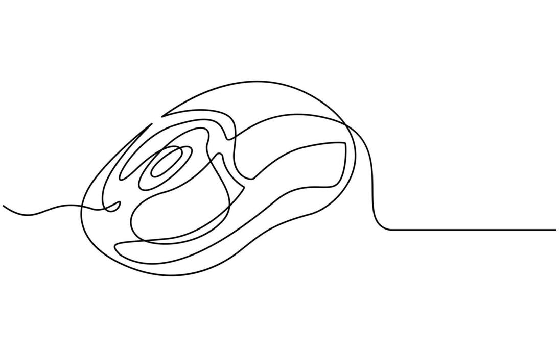 Mouse Outline Vector Art, Icons, and Graphics for Free Download