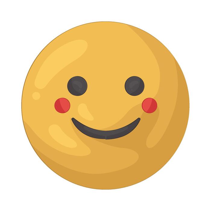 Smiling Face Emoji Vector Art, Icons, and Graphics for Free Download