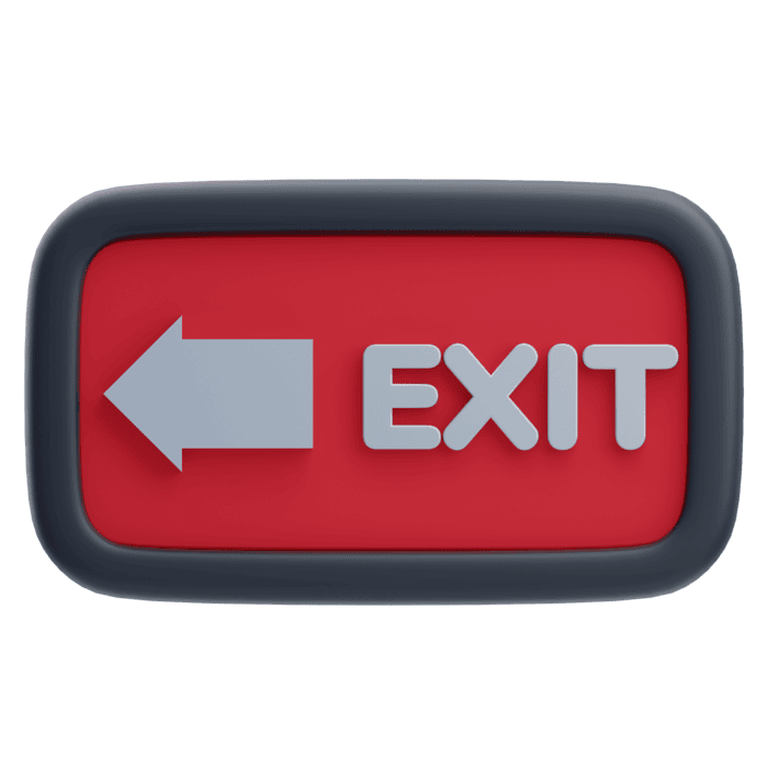 Exit Button PNGs for Free Download