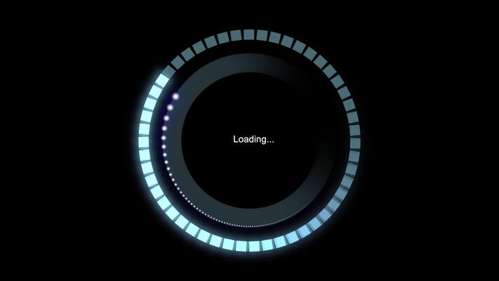 Loading Screen Stock Video Footage for Free Download