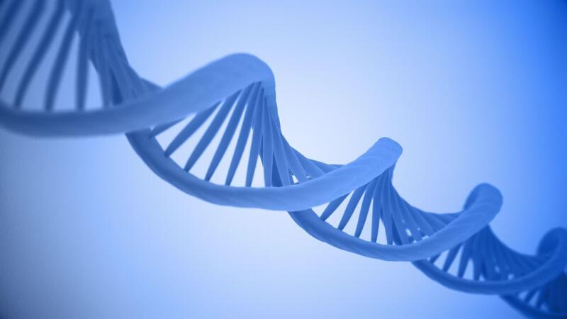 Science Motion Background Animation With A Close Up View Of Rotating Dna Double Helix Strands