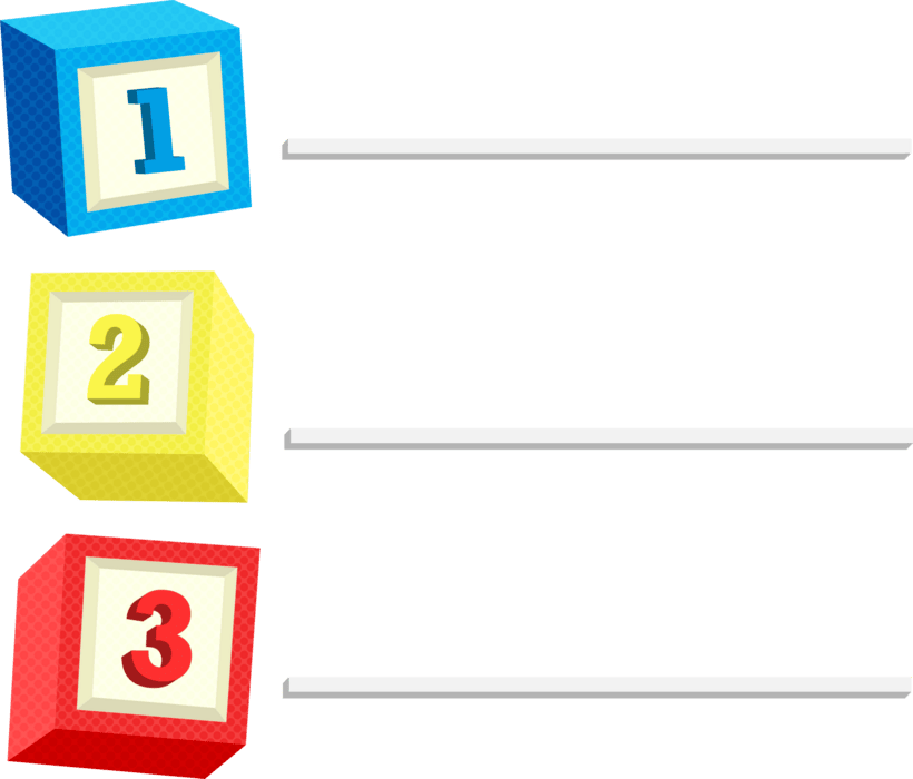 Number Blocks PNGs for Free Download