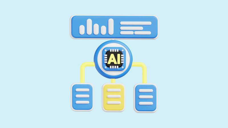 AI Algorithms animated 3d icon. 52117353 Stock Video at Vecteezy