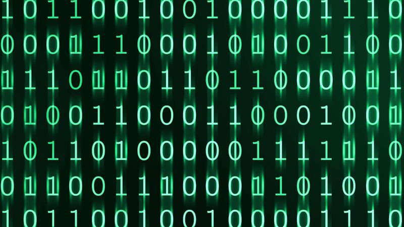 Digital Binary Code Background Green 52179703 Stock Video at Vecteezy