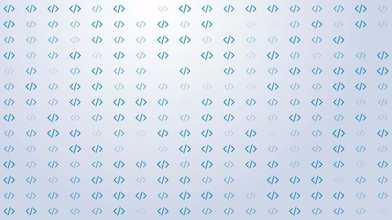Code Icon Pattern Background Loop 52179885 Stock Video at Vecteezy
