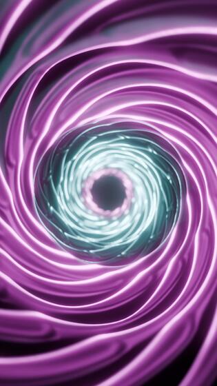 Spiral Motion Background Animation Design Abstract Swirl With Twisting Lines And Rotation