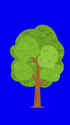 Growing Tree Animation Stock Video Footage for Free Download