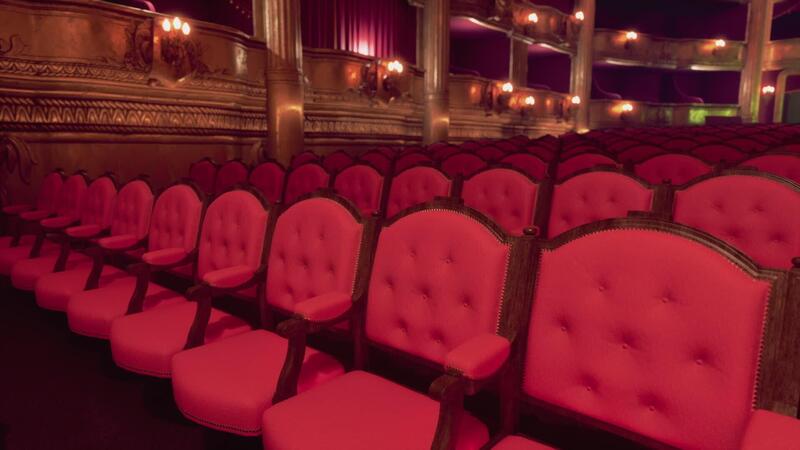 Opulent Vintage Seating In A Classic Opera House Venue 52315786 Stock Video At Vecteezy