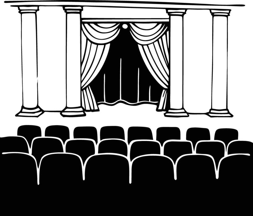 Theater Curtain Vector Art, Icons, and Graphics for Free Download