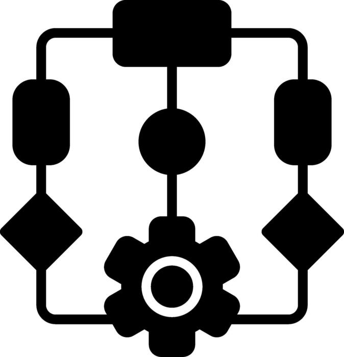 Process Flow Icon Vector Art, Icons, and Graphics for Free Download