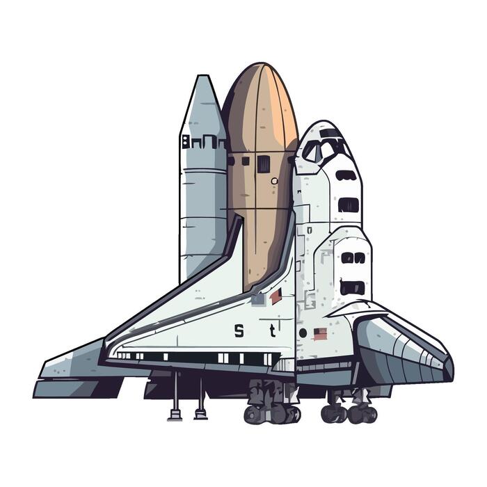 Nasa Spaceship Vector Art, Icons, and Graphics for Free Download