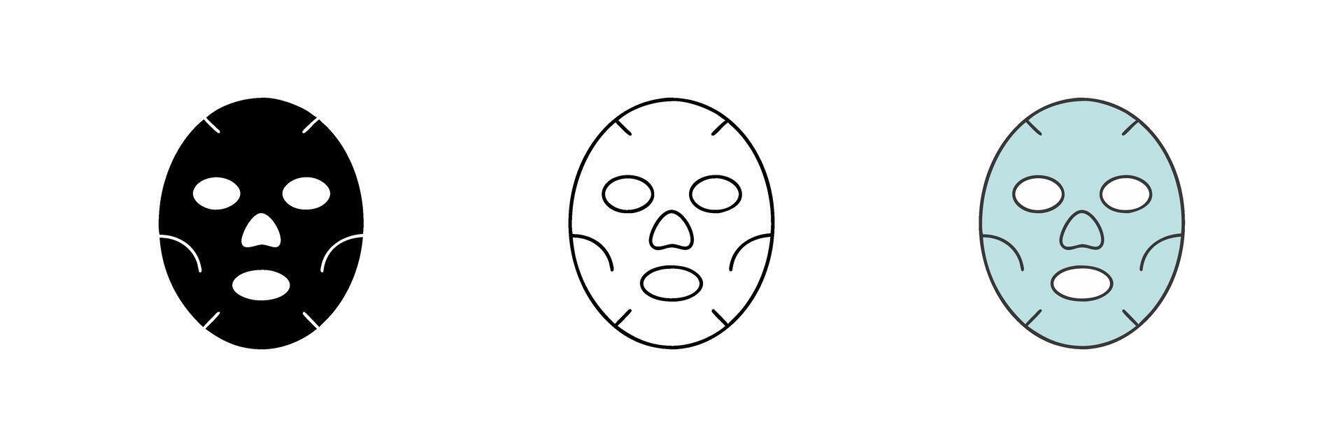 Mask Outline Vector Art, Icons, and Graphics for Free Download