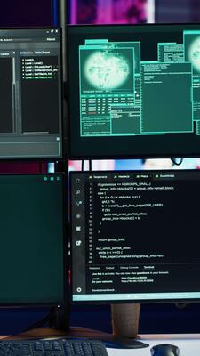 Hacker Screen Stock Video Footage for Free Download