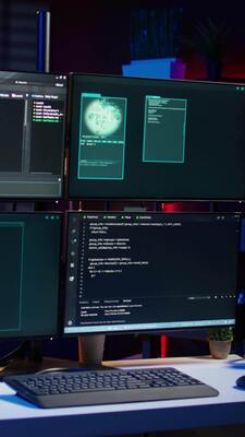 Live Wallpaper Coding Stock Video Footage for Free Download